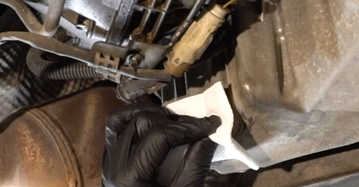 How to change engine oil and filter on MERCEDES-BENZ GLK (X204) V6 ...