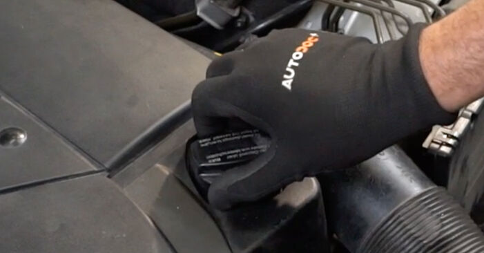 How to change engine oil and filter on MERCEDES-BENZ SL (R230) V6 ...