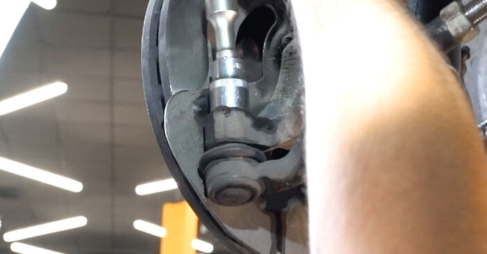 How to change track rod end on MERCEDES-BENZ CLK (C209) – replacement ...