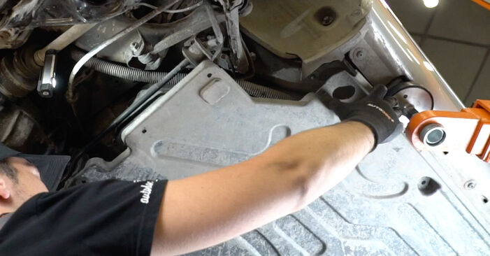 How to change rear suspension lower control arm on MERCEDES-BENZ SL ...