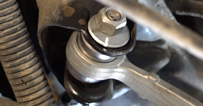 How to change rear suspension lower control arm on MERCEDES-BENZ SLK ...
