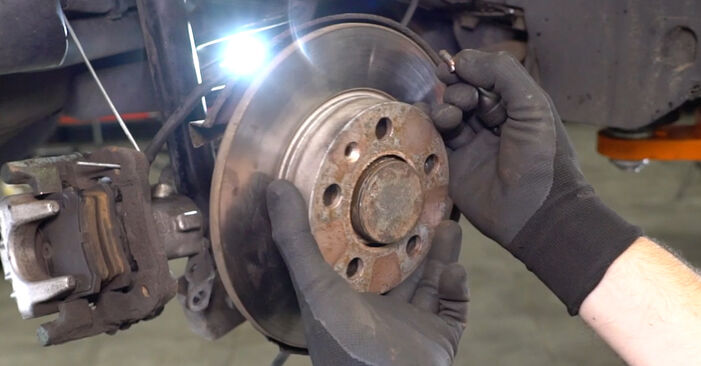 How to change rear ABS sensor on VW Caddy II Pickup (9U7) – replacement ...