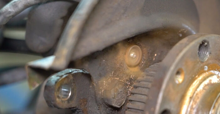 How to change rear ABS sensor on VW Caddy II Pickup (9U7) – replacement ...