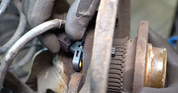 How to change rear ABS sensor on VW Caddy II Pickup (9U7) – replacement ...