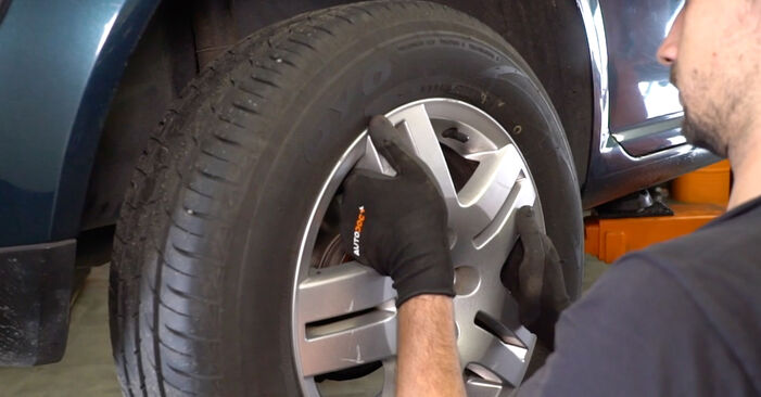 Anleitung: VW Caddy II Pickup (9U7) ABS Sensor hinten wechseln ...