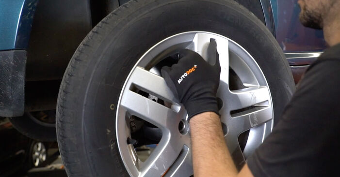 How to change rear ABS sensor on VW Caddy II Pickup (9U7) – replacement ...