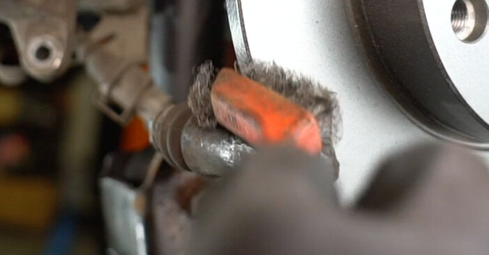 How to change rear brake pads on Seat Leon 1M1 – replacement guide Leon ...