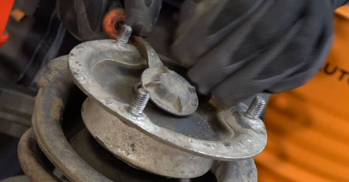 How to change front strut mount on BMW 3 Convertible (E36 ...