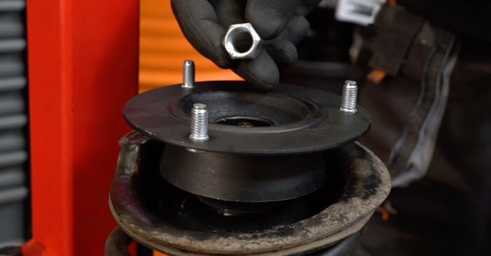 How to change front strut mount on BMW 3 Convertible (E36 ...