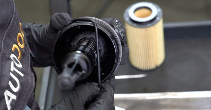 How to change engine oil and filter on Mercedes W210 diesel ...