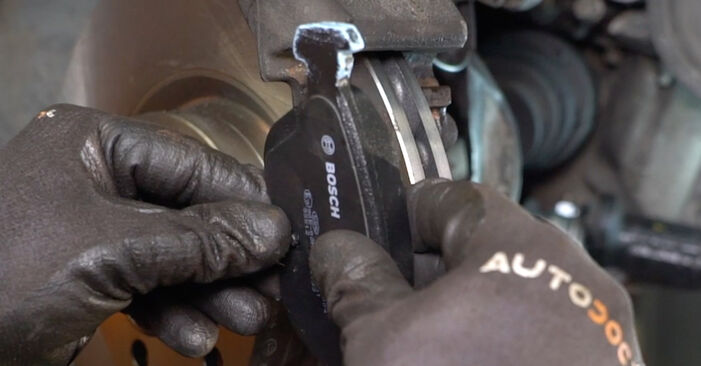 How to change front brake pads on ALFA ROMEO SPIDER (916S ...