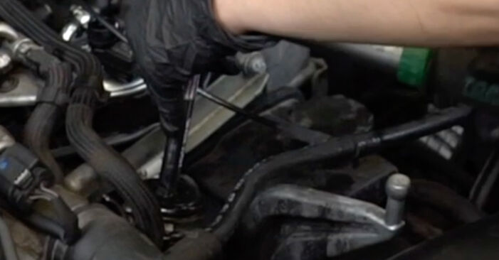 How to change engine oil and filter on MERCEDES-BENZ SPRINTER 5-t Bus ...