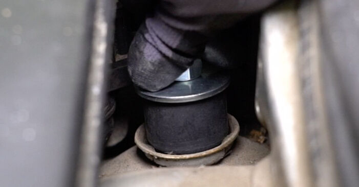 How to change front shock absorbers on Mercedes W210 – replacement ...