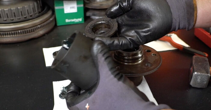 How to change front wheel bearing on Mercedes W210 – replacement guide ...