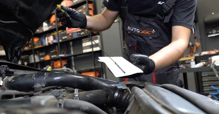 How to change engine oil and filter on FORD TRANSIT Bus (V ...