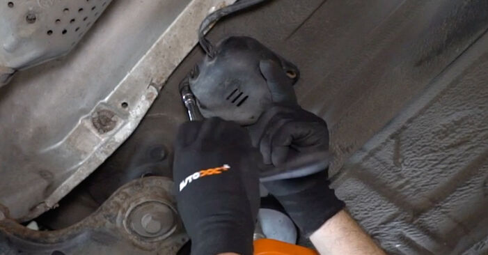 How to change lambda sensor on SKODA Fabia II Hatchback (542 ...