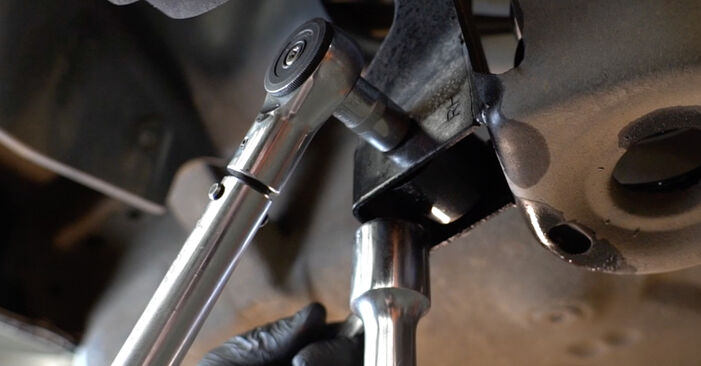 How to change rear coil springs on SKODA Rapid Hatchback (NH3 ...