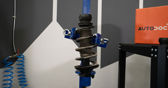 How to change front strut mount on VW POLO VIVO Hatchback – replacement ...