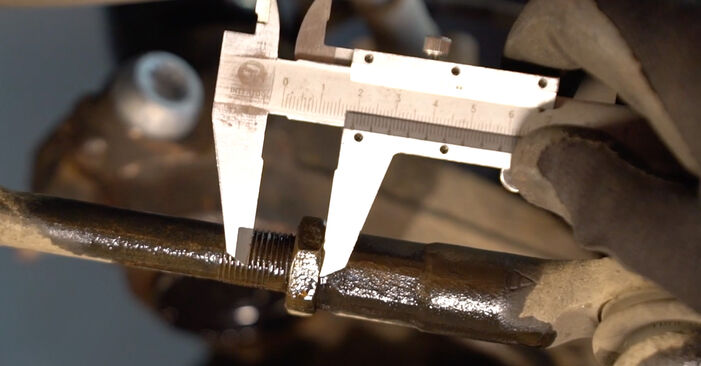 How to change track rod end on VW Transporter IV Van (70A, 70H, 7DA ...