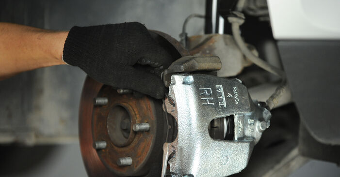 How to change front brake caliper on FORD FOCUS III Turnier ...