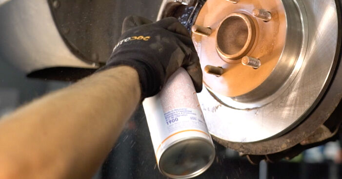 How to change rear brake pads on VOLVO S40 II (544) – replacement guide