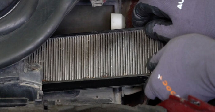 How to change pollen filter on MERCEDES-BENZ E-Class Convertible (A124 ...