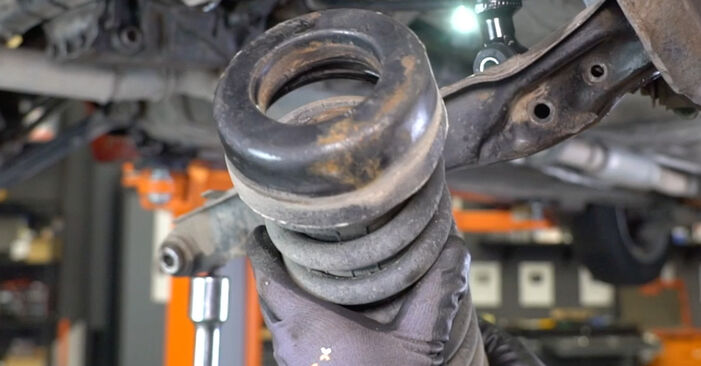 How to change rear coil springs on MERCEDES-BENZ W124 Estate (S124 ...