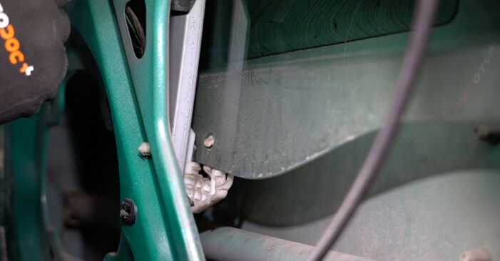 How to change front window regulator on PEUGEOT PARTNER Box ...