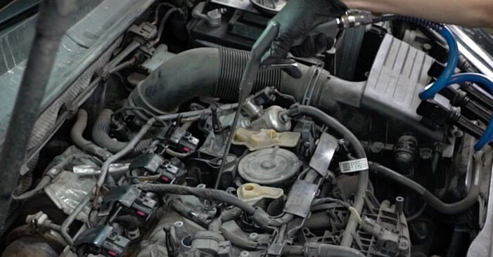 How to change spark plugs on AUDI Q2 (GAB) – replacement guide