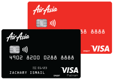 Airasia Card - form