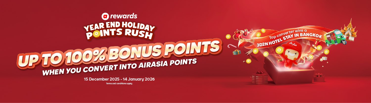 Earn & redeem AirAsia points | AirAsia rewards