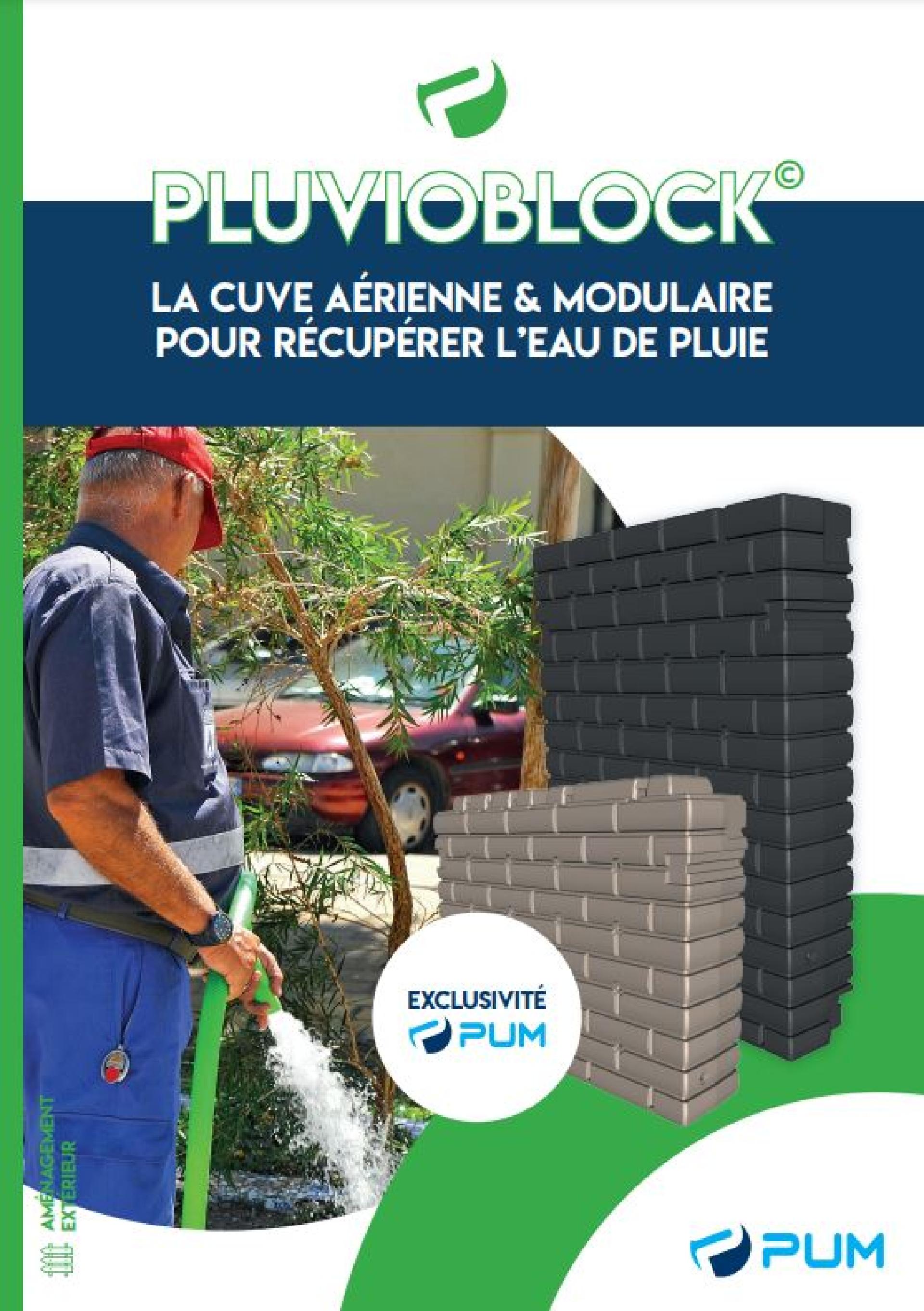Cornière de fixation au sol pour "PLUVIOBLOCK" | PUM