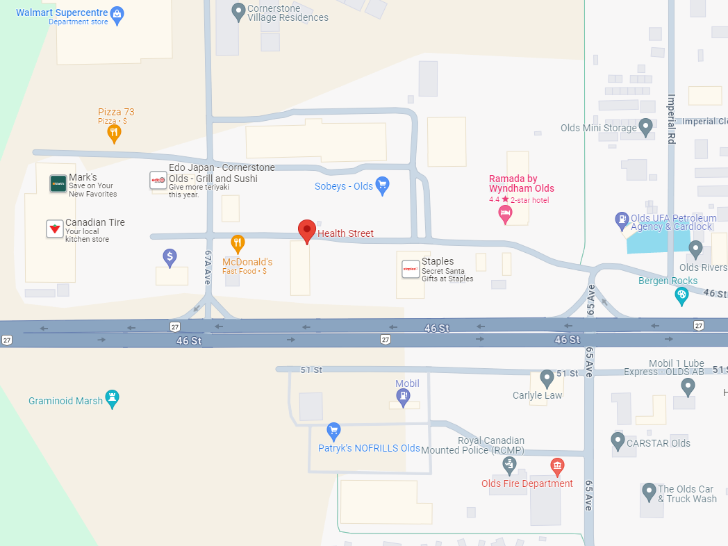 Health Street Wellness - Contact Us