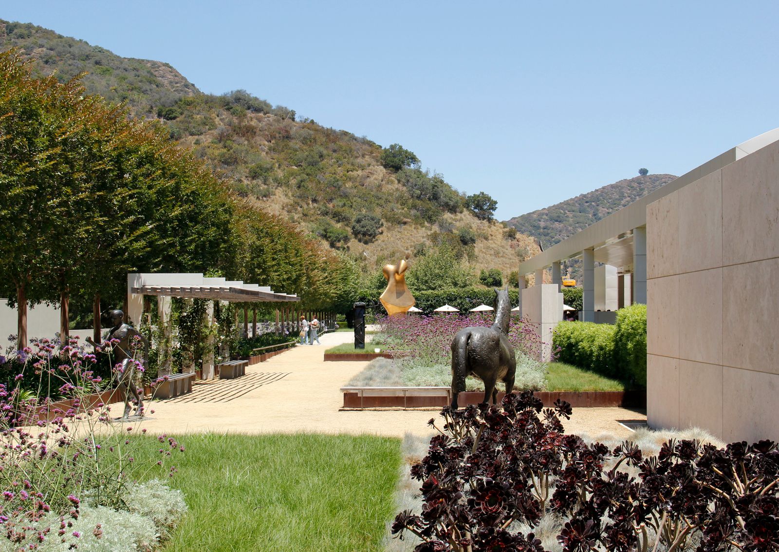 Fran & Ray Stark Sculpture Garden at the J. Paul Getty Center ...