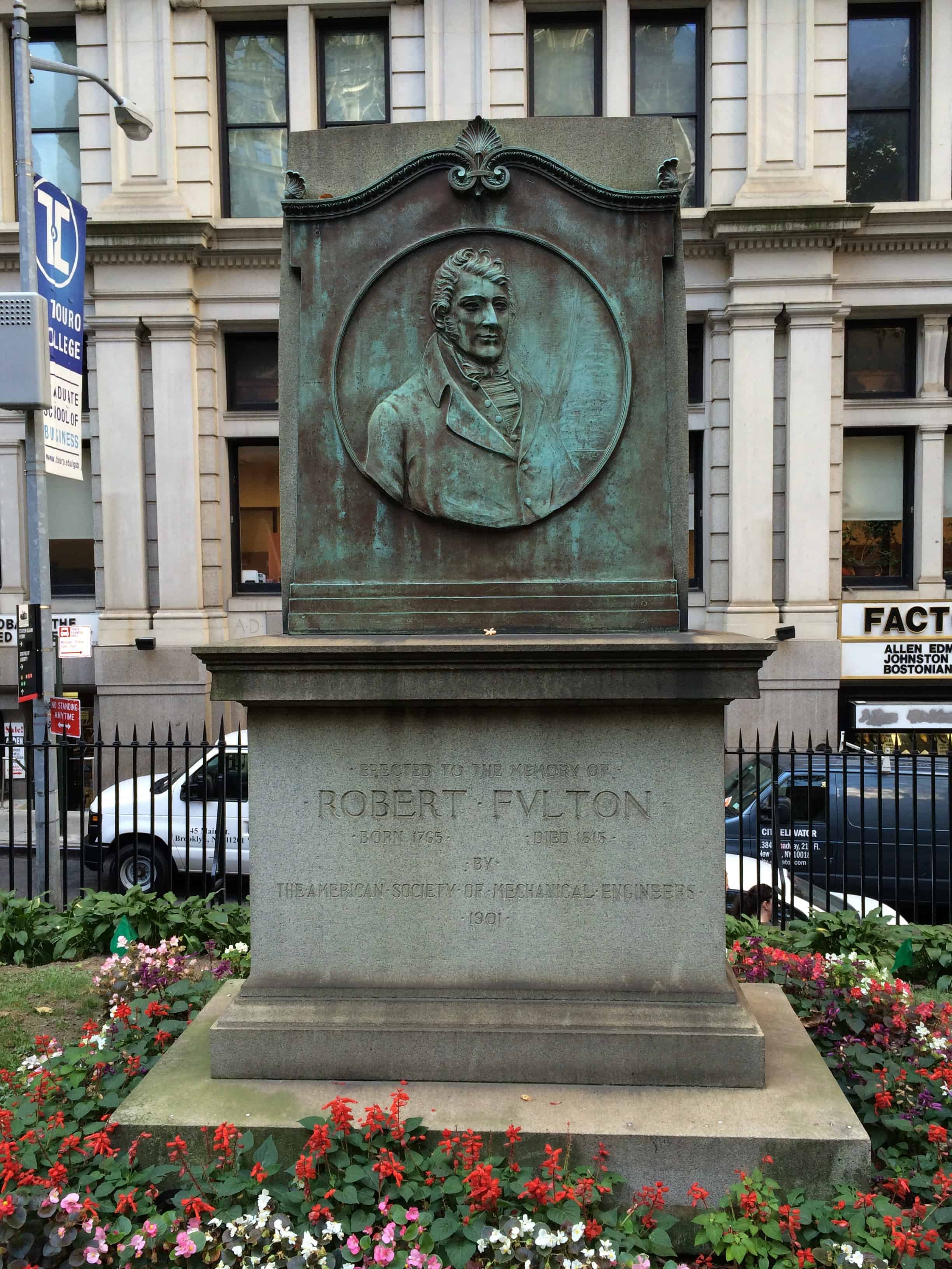 Robert Fulton Memorial Monument - CultureNow - Museum Without Walls