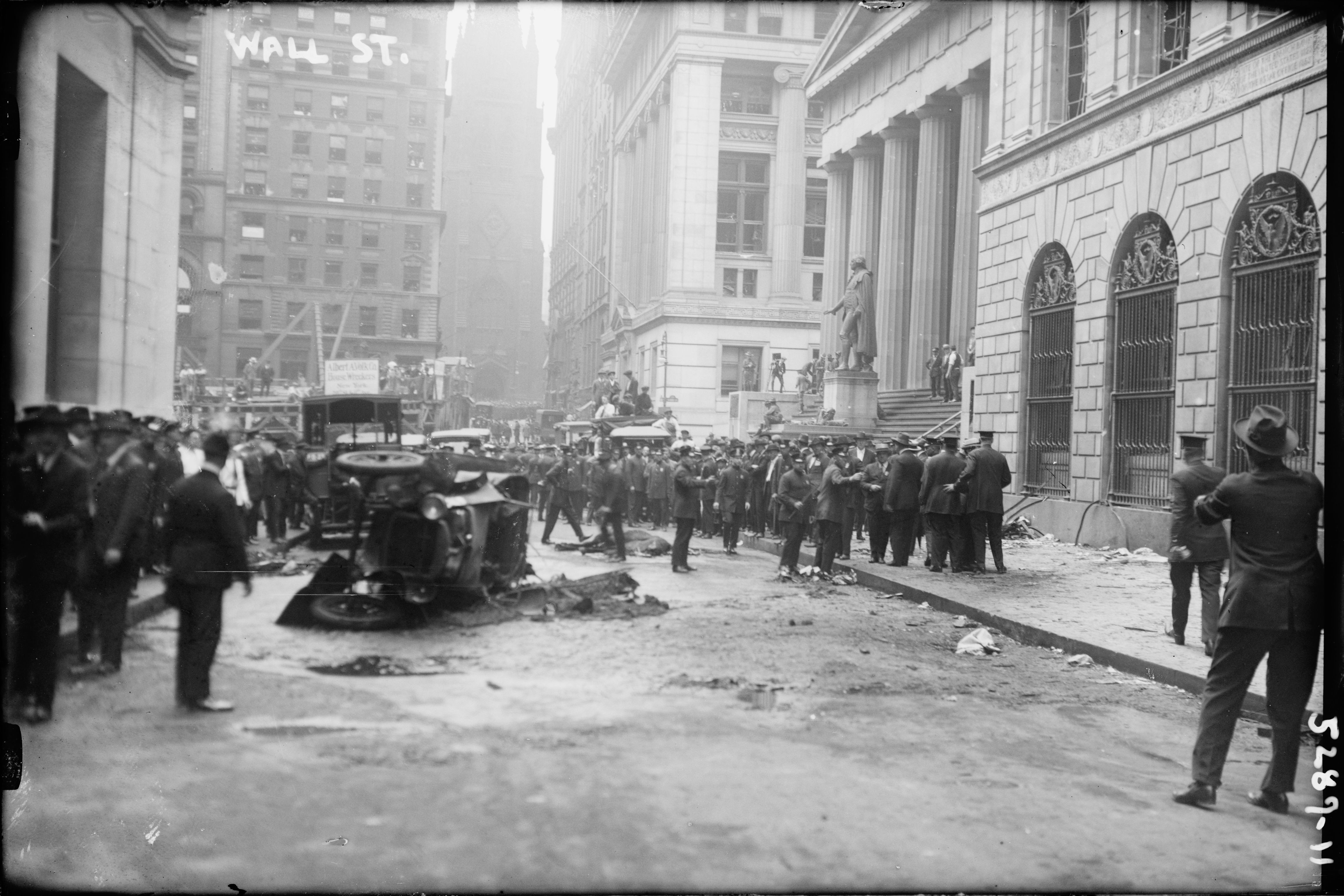 Wall Street Bombing of 1920 - CultureNow - Museum Without Walls