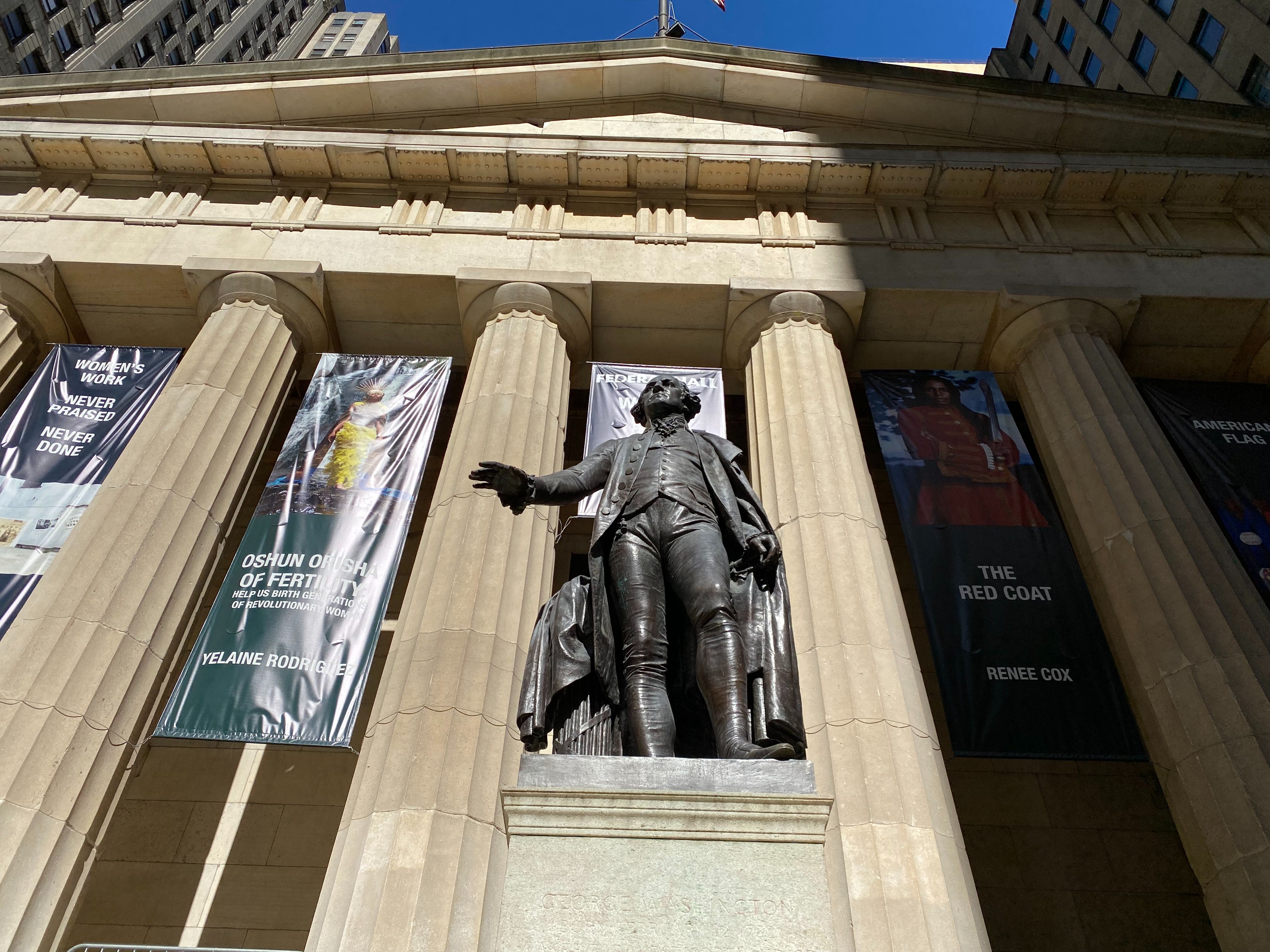 George Washington at Federal Hall - CultureNow - Museum Without Walls