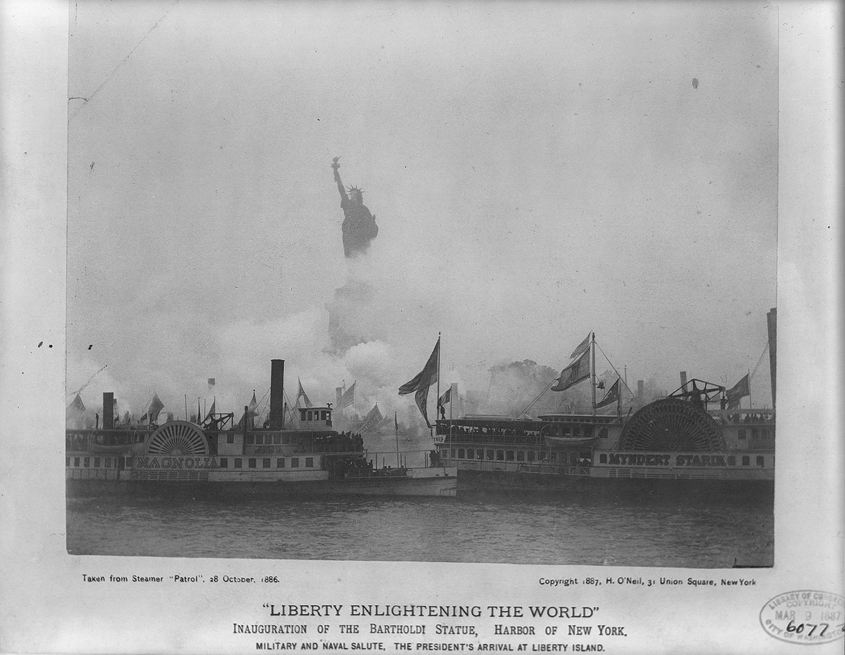 1886 Statue Of Liberty Parade