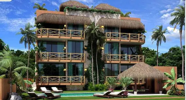 Modern Condo Complex - Coastal Homes Riviera Maya