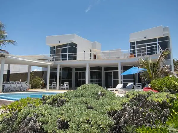 Beachfront home Tankah Bay - Coastal Homes Riviera Maya