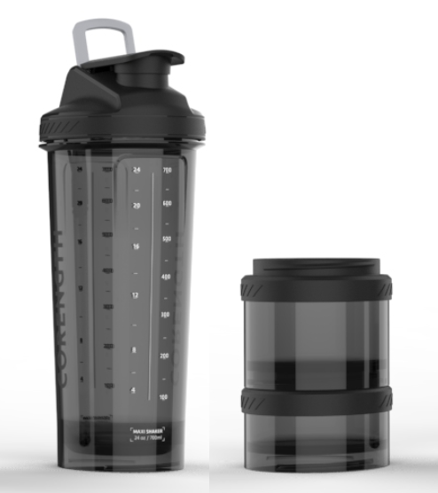 MAXI SHAKER TEST 700ML + STORAGE COMPARTMENTS | Decathlon Co-creation