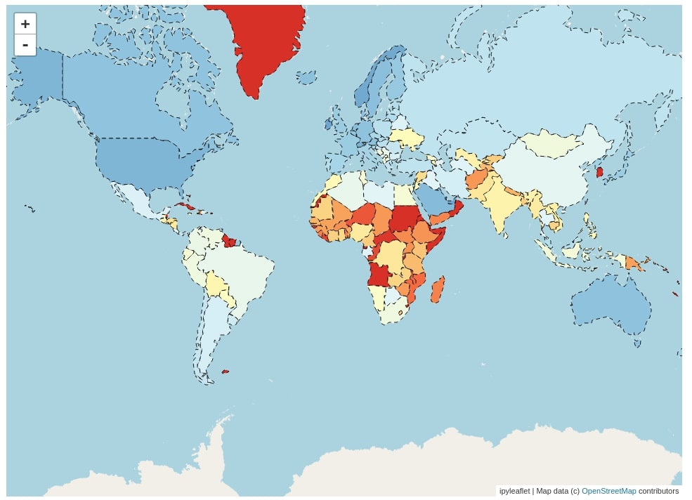 Choropleth Maps Using Ipyleaflet Python 5035