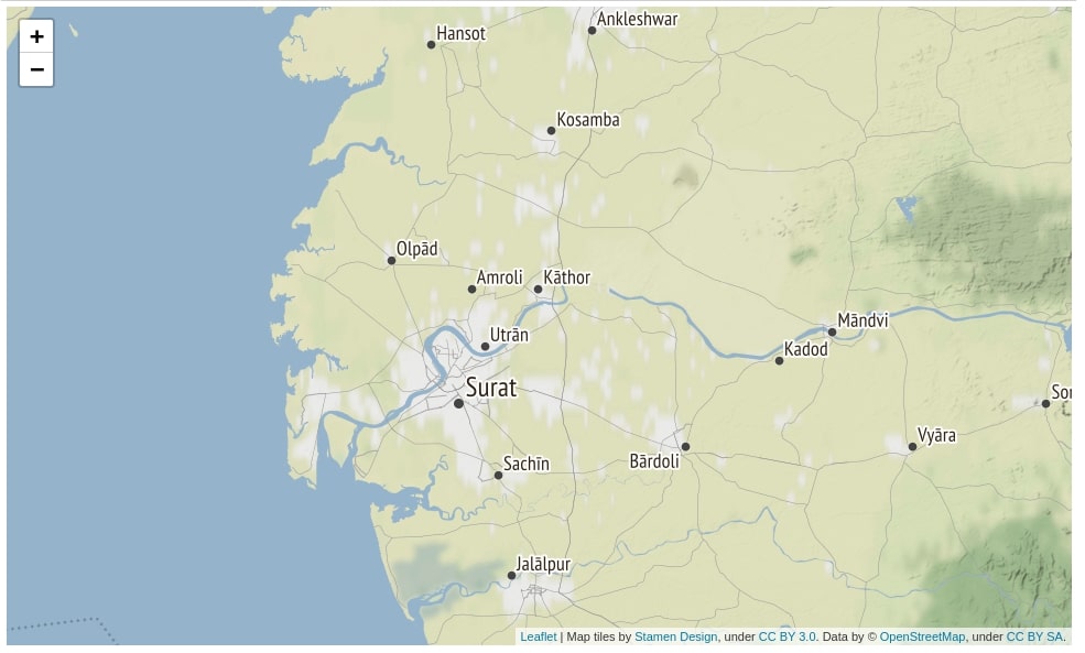 Folium Interactive Maps Python
