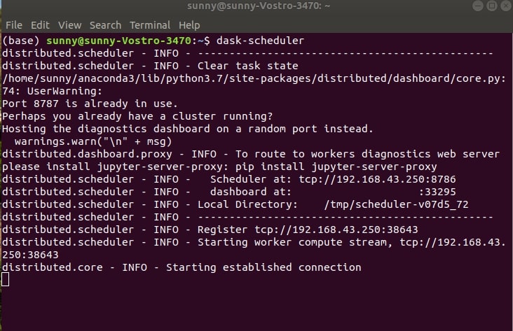 Daskdistributed Parallel Processing In Python