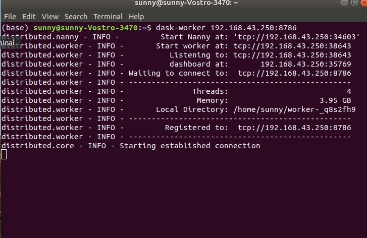 Daskdistributed Parallel Processing In Python