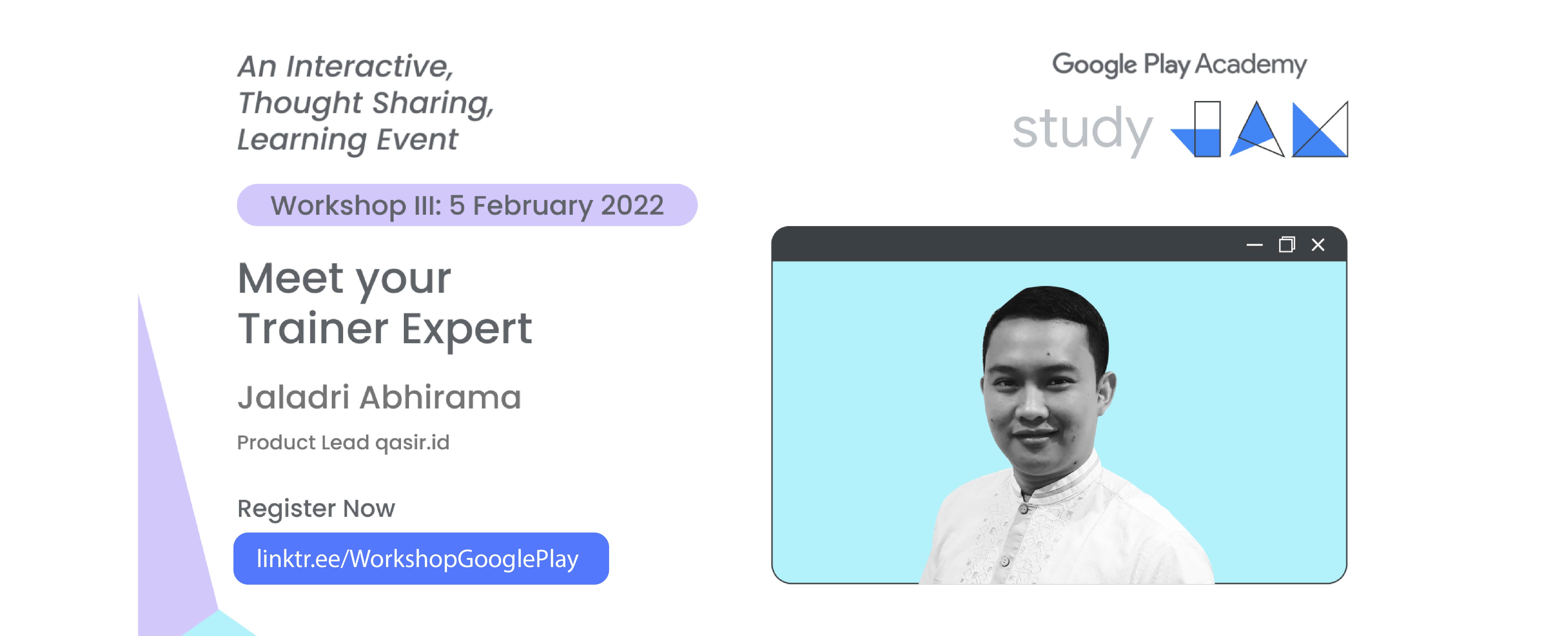 Google Play Academy Study Jam Workshop (Batch 2) - Jaladri