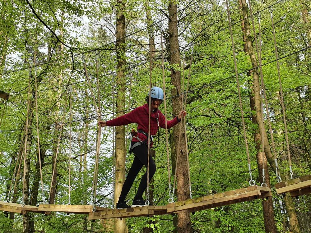 Tree Top Trials at Craufurdland Country Estate - Ayrshire and Arran