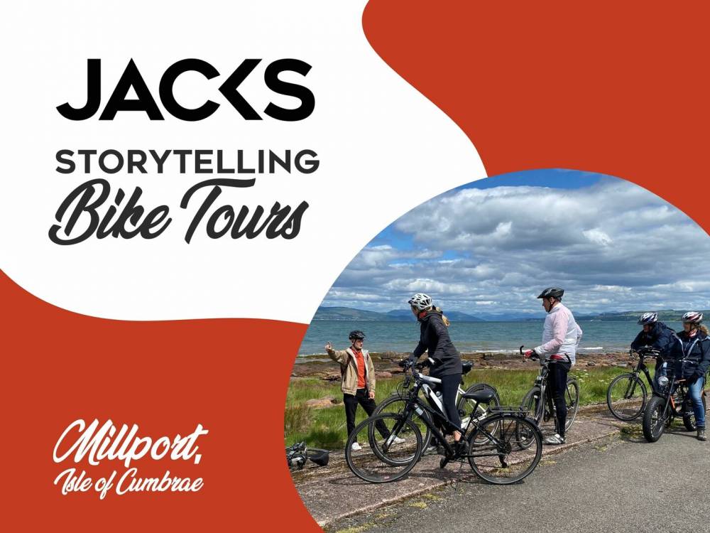 Jacks Storytelling Bike Tours - Millport - Ayrshire and Arran