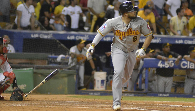 Goris guía triunfo de Águilas; Licey y Gigantes ganan