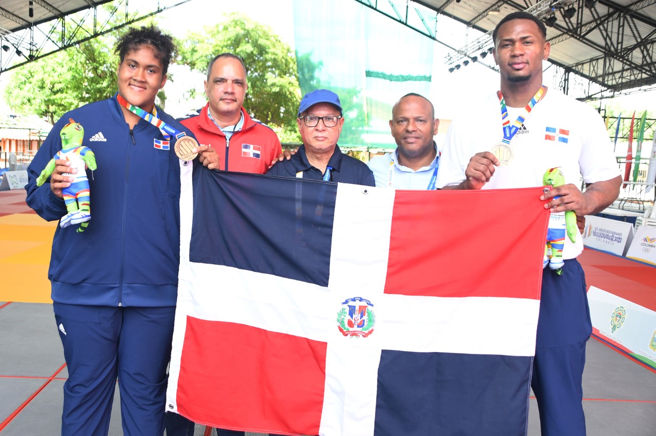 Moira Morillo y José Nova, sendos oros en judo Bolivarianos